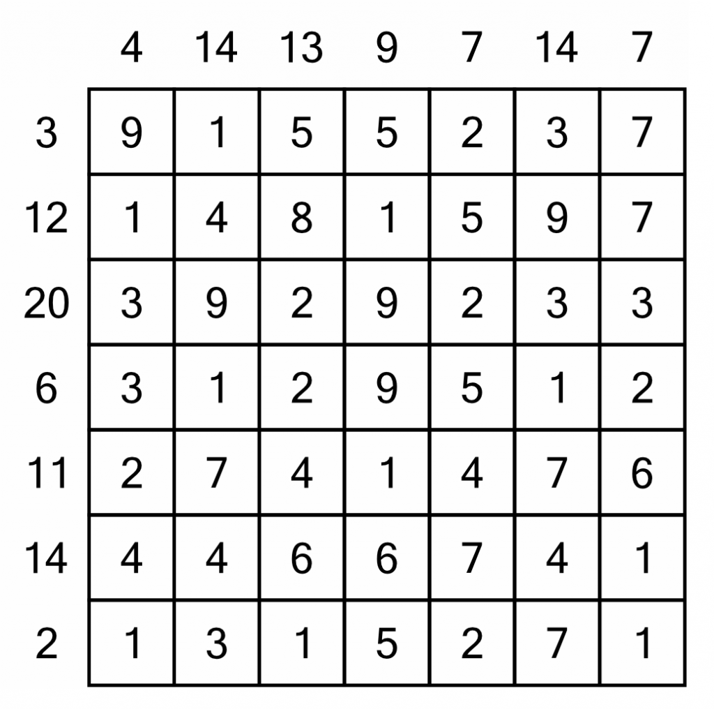 Number Cross - Puzzle Genius